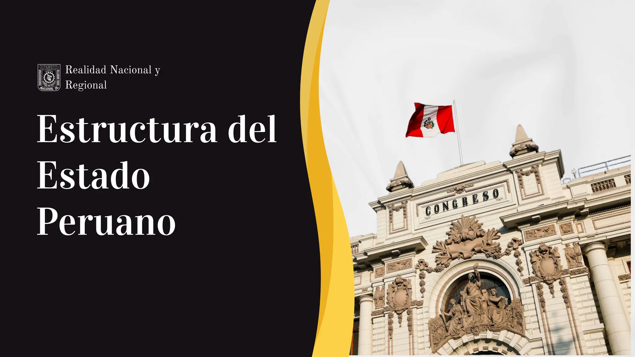 Estructura del Estado Peruano, Realidad Nacional | PDF