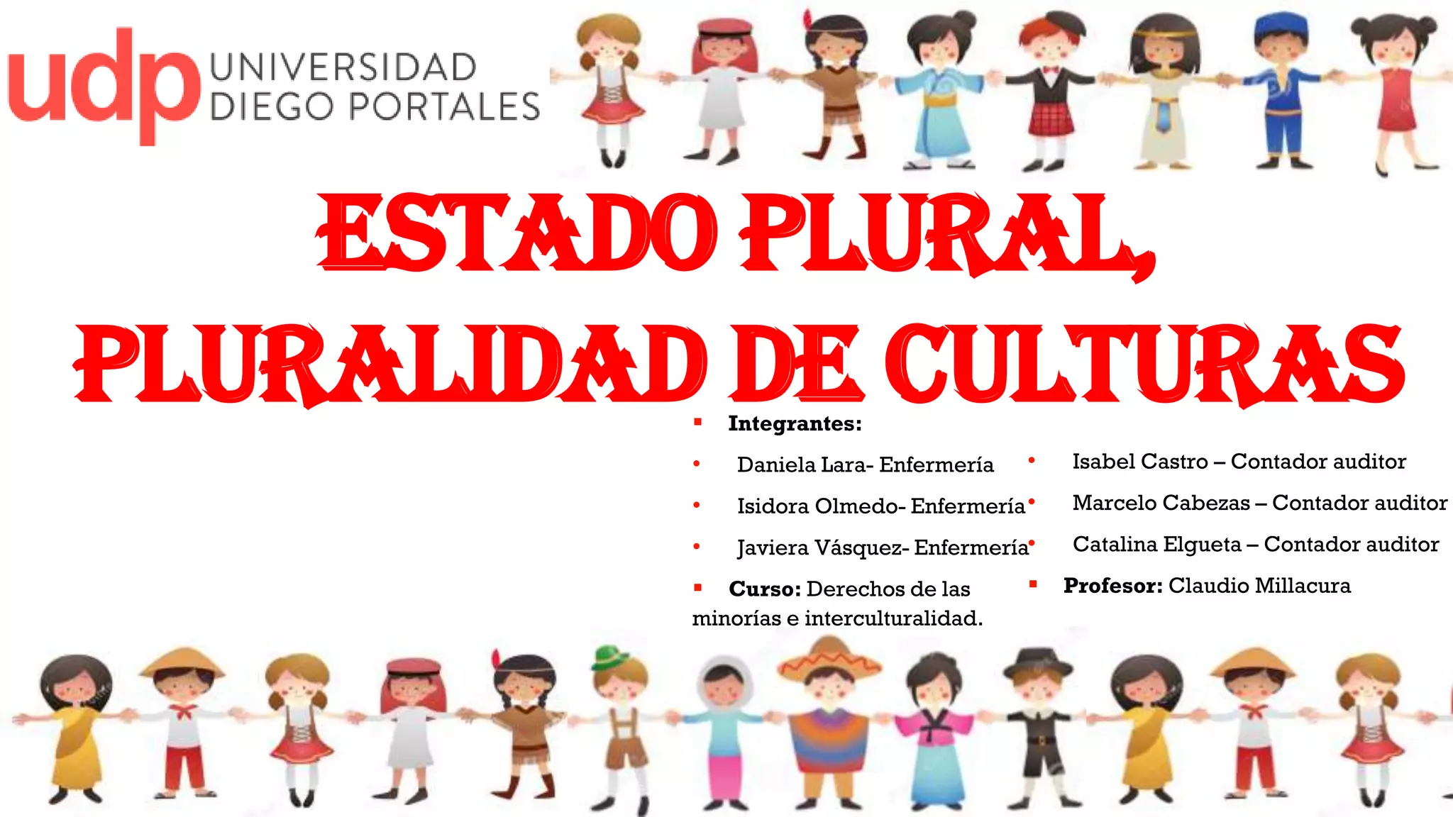 Estado plural, pluralidad de culturas. | PPTX