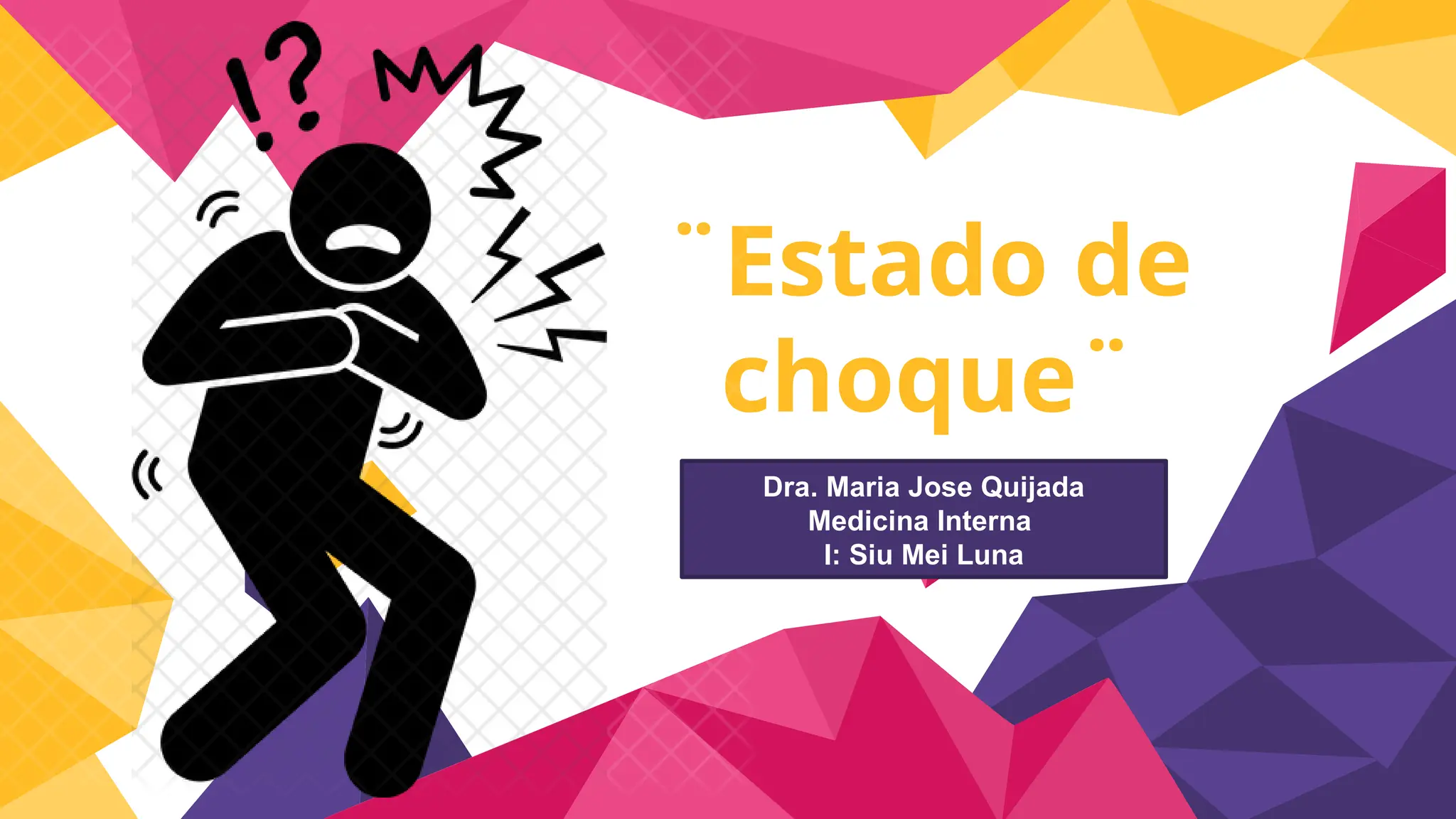 Estados de Choque, diagnóstico, manejo y tratamiento | PPTX