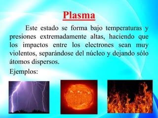Estado Plasmático De La Materia Para Niños