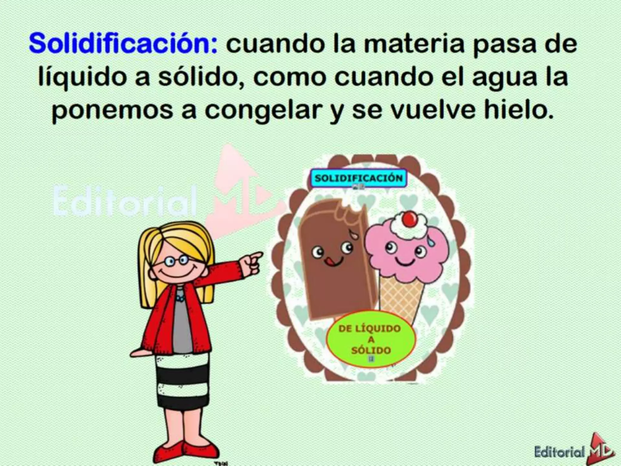 Estados de la Materia: Solido Liquido y Gaseoso IMPRIMIR | PPTX
