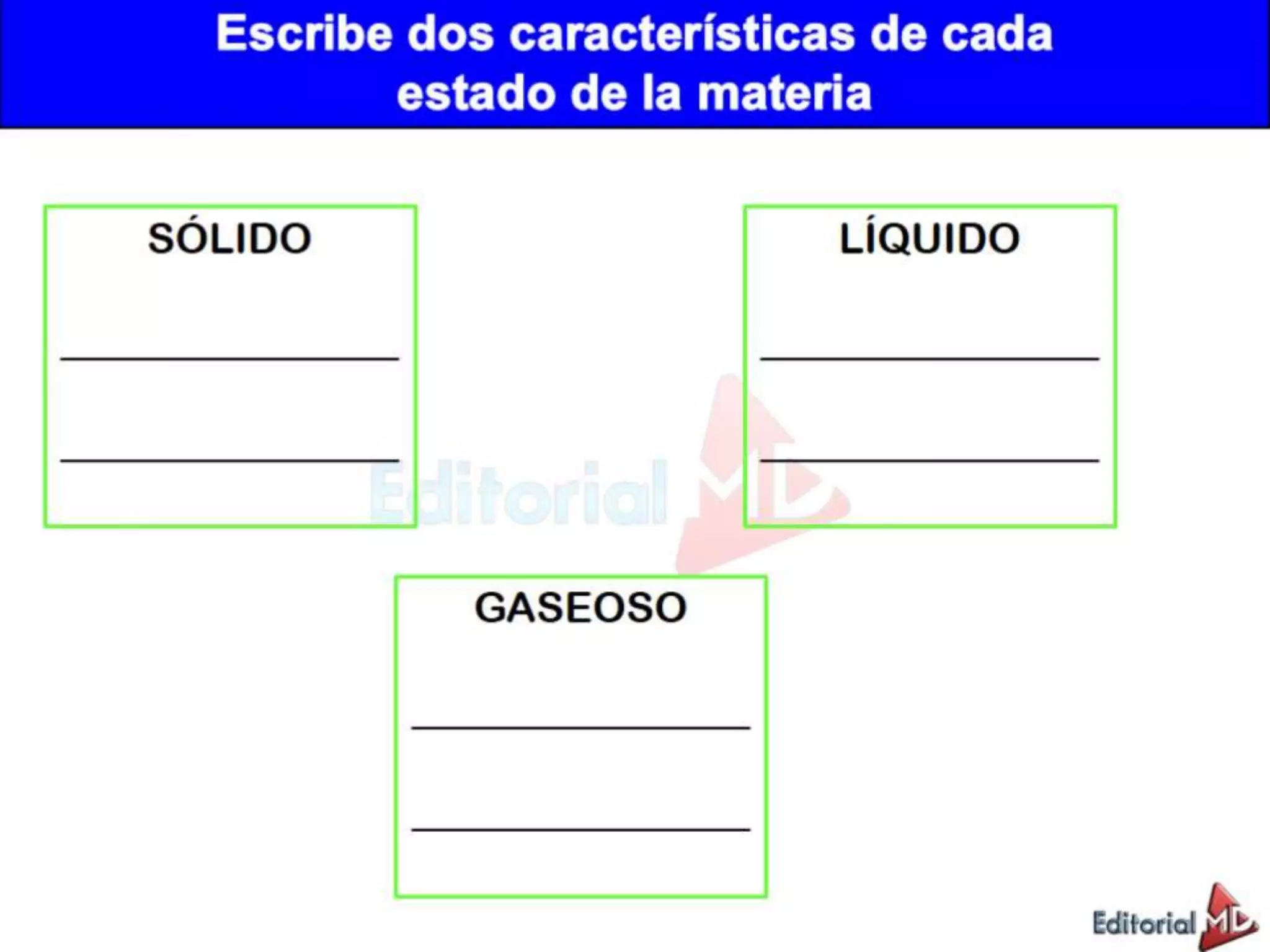 Estados de la Materia: Solido Liquido y Gaseoso IMPRIMIR | PPTX