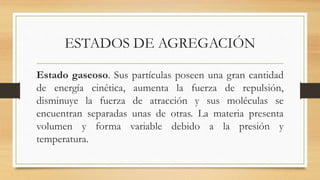 Estados de la materia | PPTX