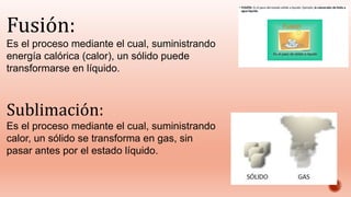 Estados de la materia | PPTX