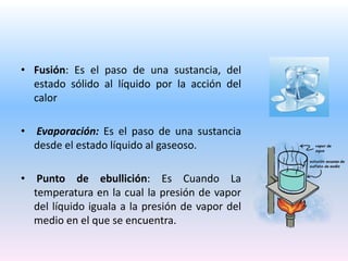 Estados de la materia presentacion | PPTX