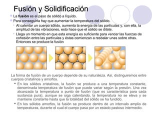Estados de la materia y propiedades | PPT