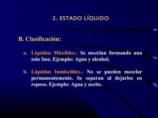 Estados físicos de la materia | PPT