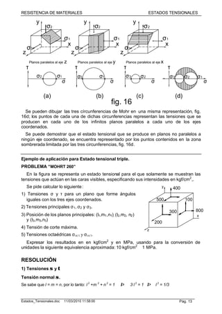 RESITENCIA DE MATERIALES | PDF