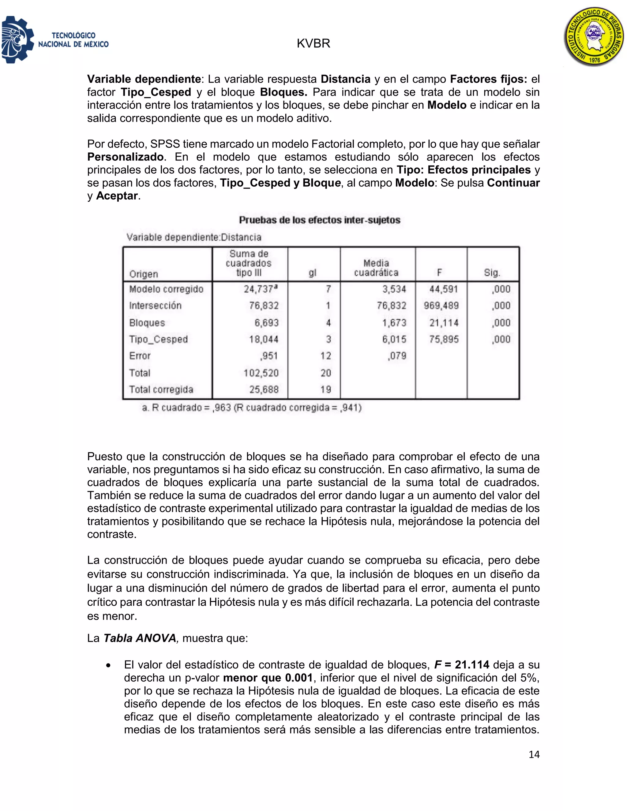 Tema 4. Diseño experimental para un factor | PDF