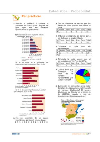 Estadística i probabilitat | PDF