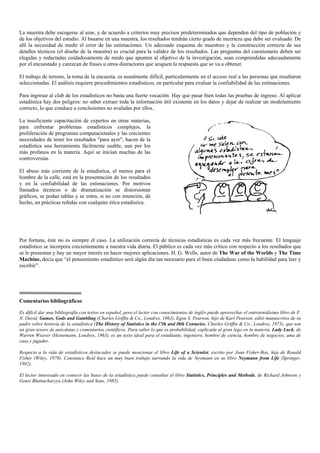 Estadística, una ciencia en controversia | PDF