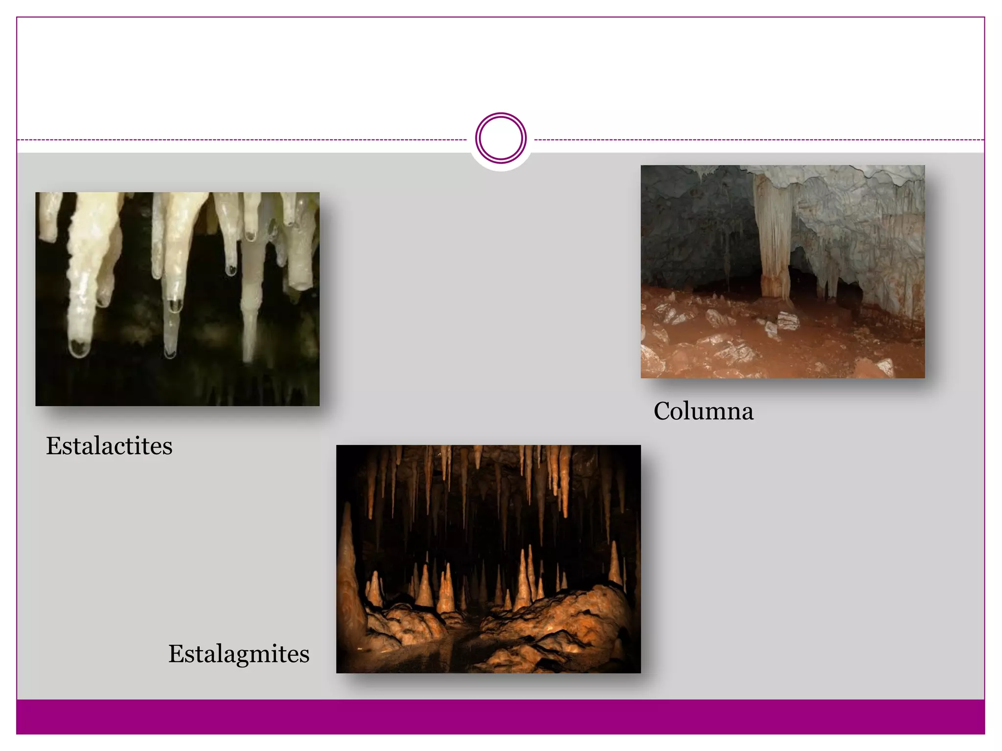 Estalactites i estalagmites | PPT