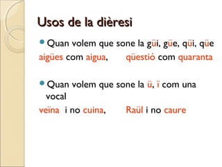 Estalvi de la dièresi | PPT