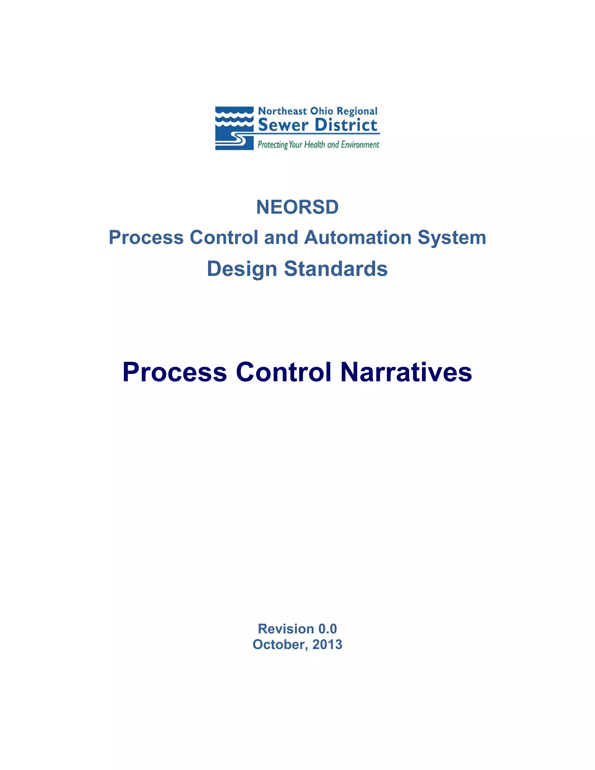 Estandar control narrative | PDF