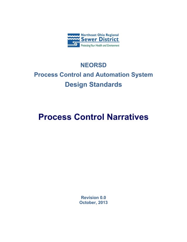 Estandar control narrative | PDF