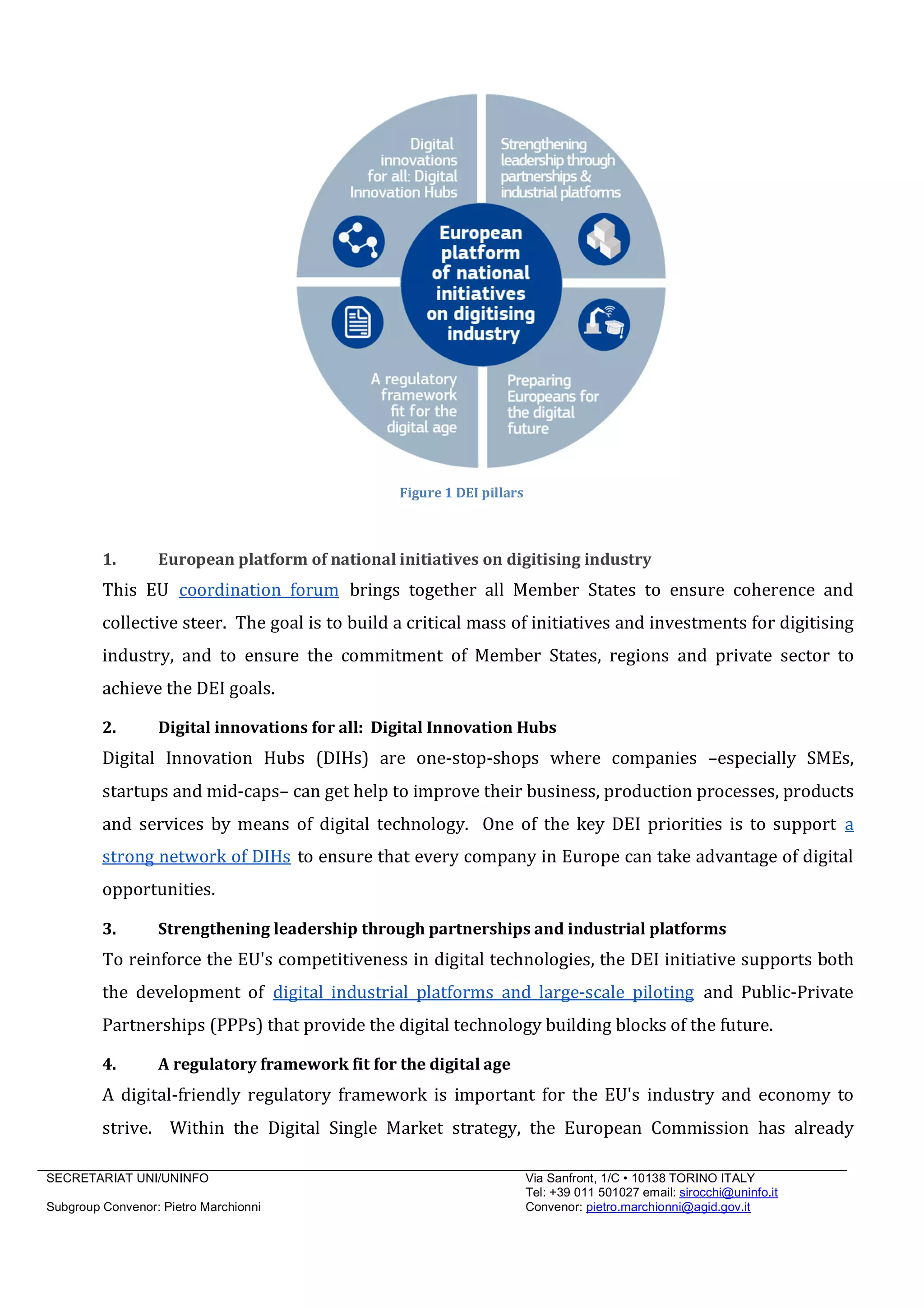 Recommendations for Successful Adoption in Europe of Emerging Technical ...