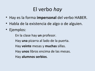 Estar y hay | PPT