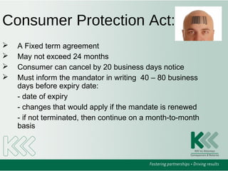 Estate agent mandates | PPT