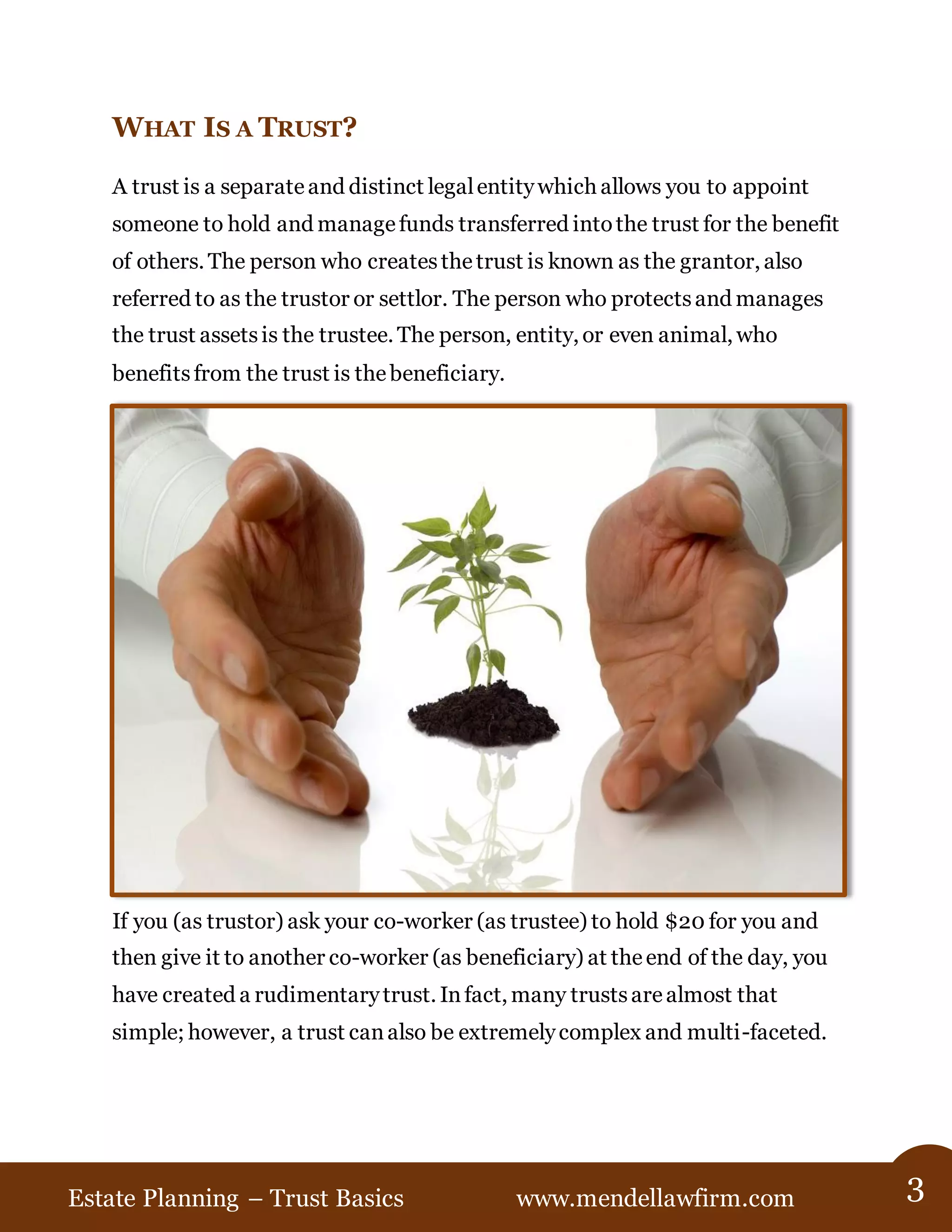 Estate Planning - Trust Basics | PDF