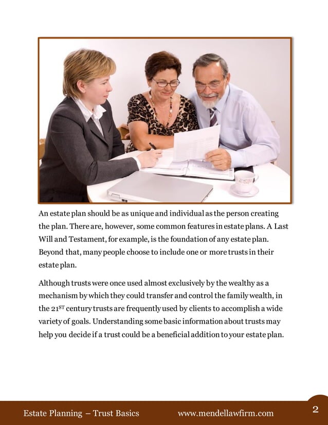 Estate Planning - Trust Basics | PDF