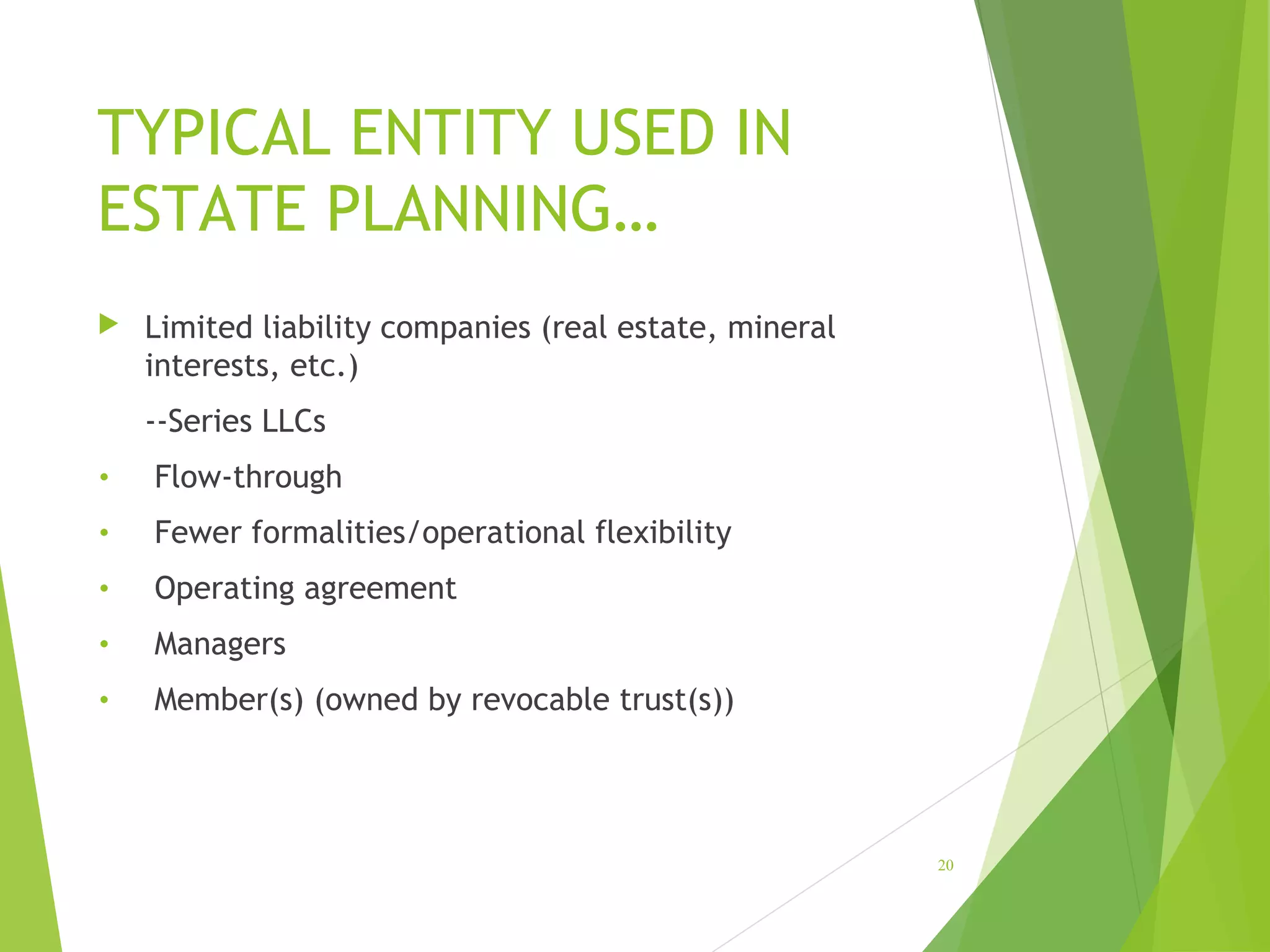 Estate planning 101 presentation | PPT