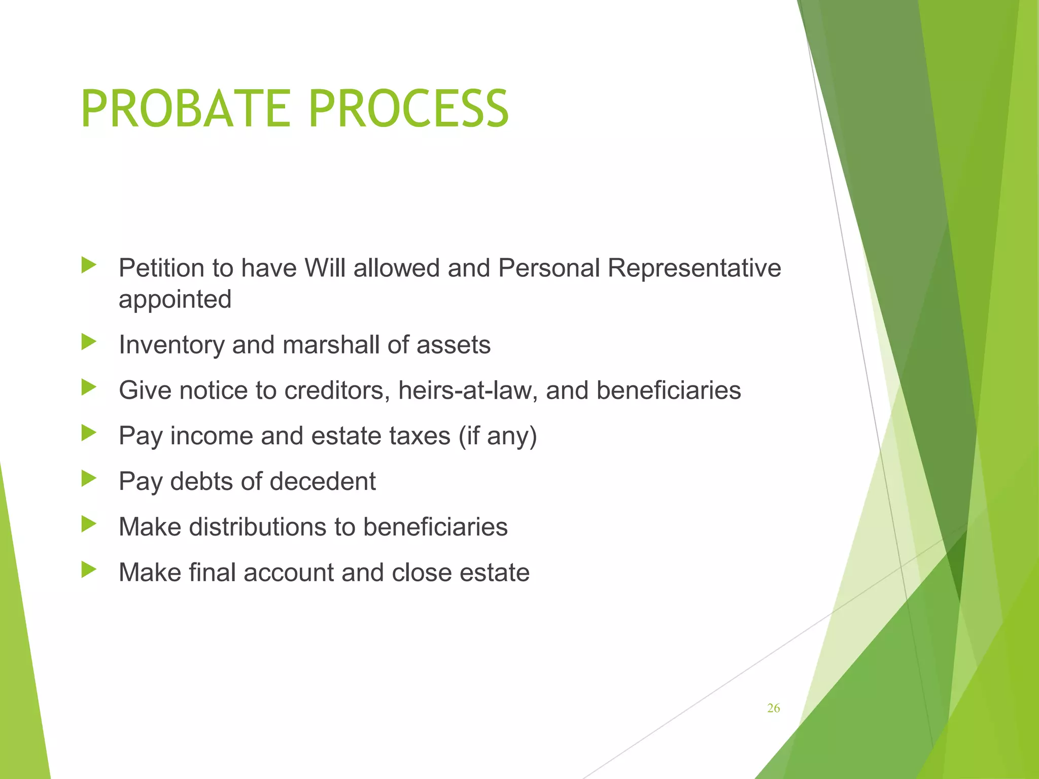 Estate planning 101 presentation | PPT