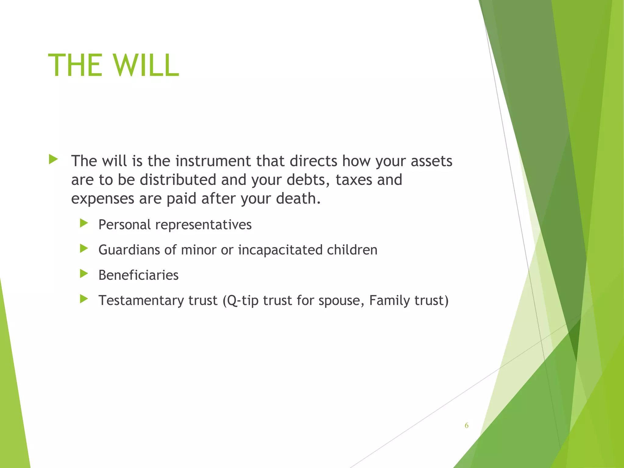 Estate planning 101 presentation | PPT