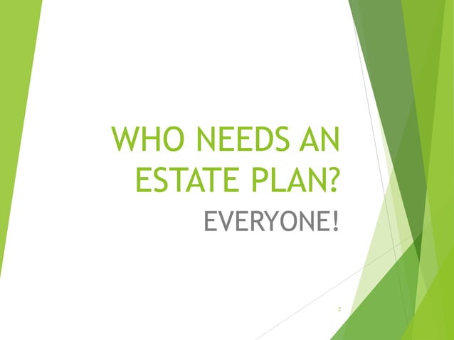 Estate planning 101 presentation | PPT