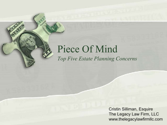 Estate planning presentation | PPTX