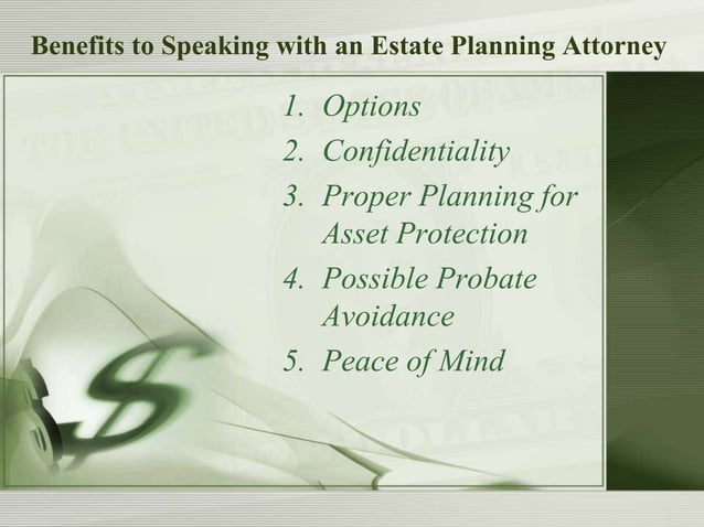 Estate planning presentation | PPTX