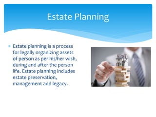 Estate planning through a will & a trust | PPT