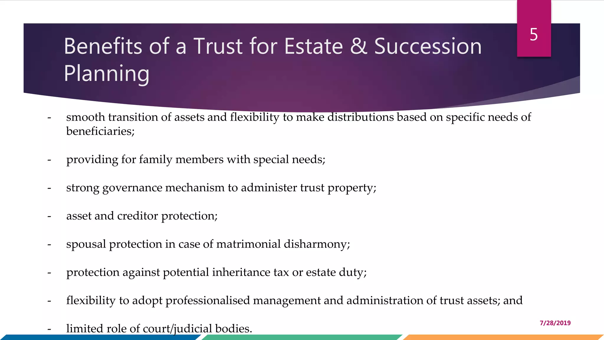 Estate & Succession planning in India: Will and other Instruments | PPTX