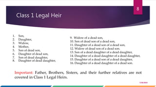 Estate & Succession planning in India: Will and other Instruments | PPTX