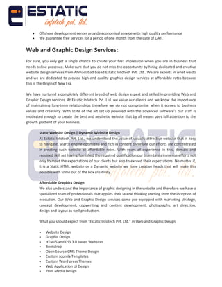 Estatic company profile | PDF
