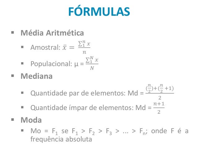 Estatística e Probabilidade - 6 Medidas de Posição