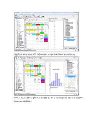 Estatística e o geogebra | PDF