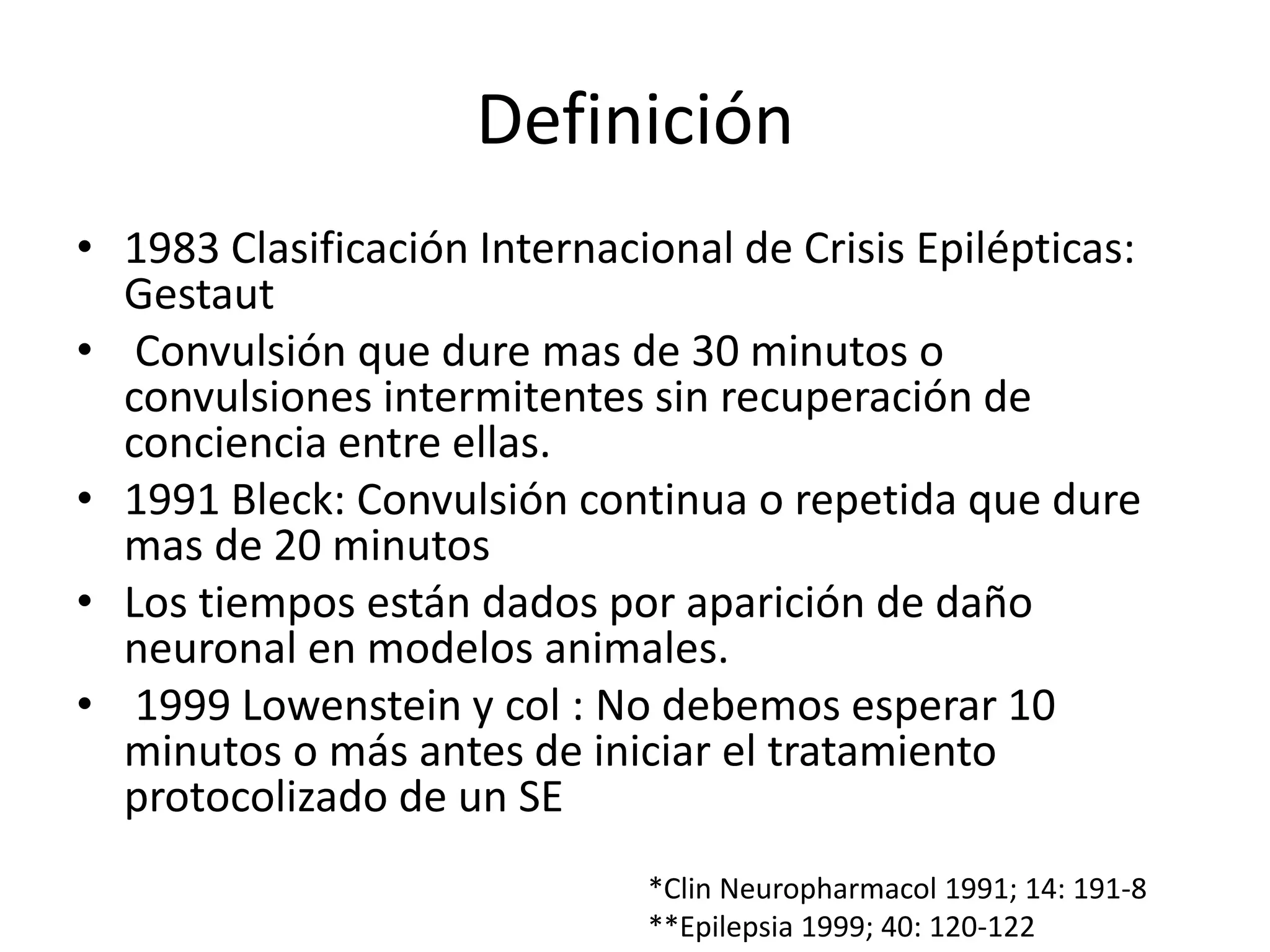 Estatus convulsivo | PPTX
