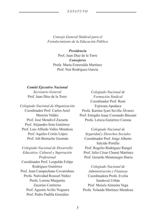 Estatutos snte | PDF