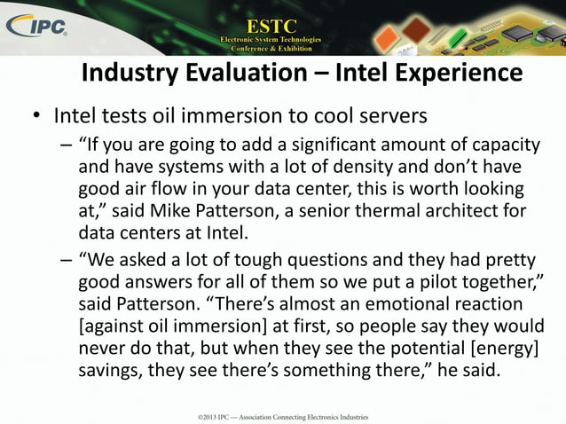Improved Efficiency & Reliability for Data Center Servers Using ...
