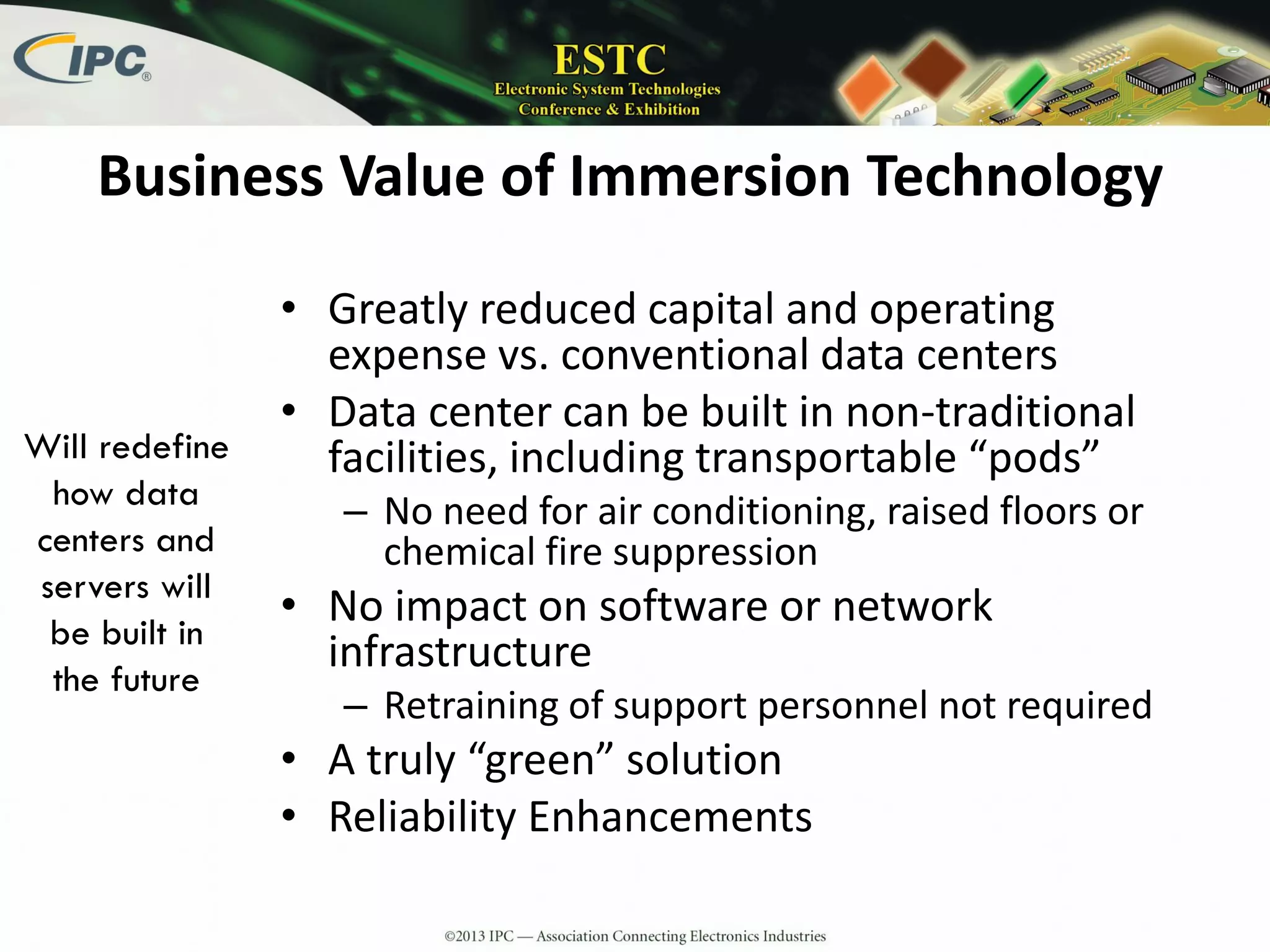 ETC 2013 Improved Efficiency & Reliability for Data Center Servers ...