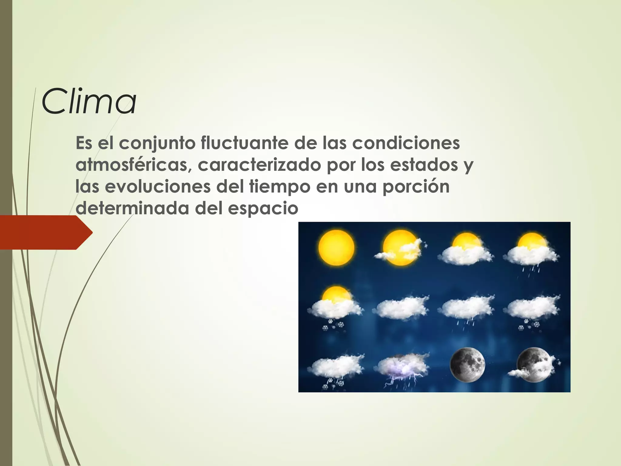 Presentacion de las Estaciones Climatologicas y sus contenidos | PPT