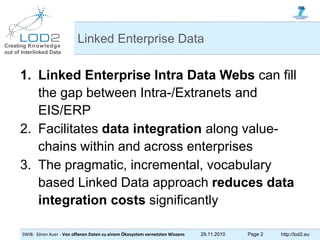 ESTC 2010 Workshop: Linked Enterprise Data | PPT