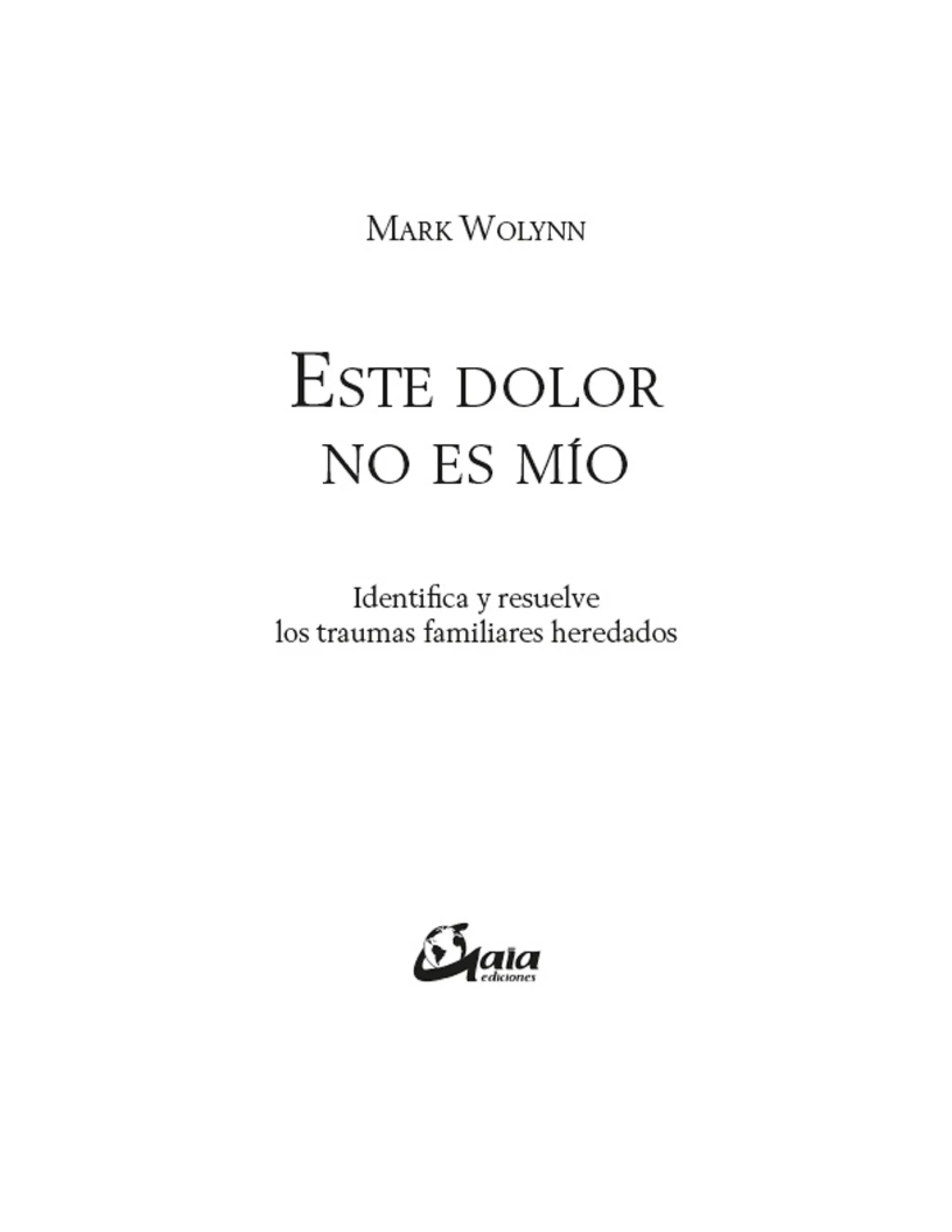 Este dolor no es mío - Mark Wolynn .pdf
