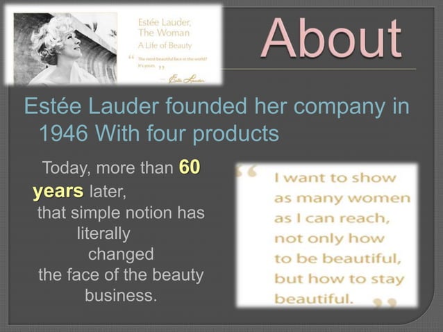 Estee lauder | PPT