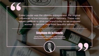 Discover Estée Lauder Elegance | PPTX