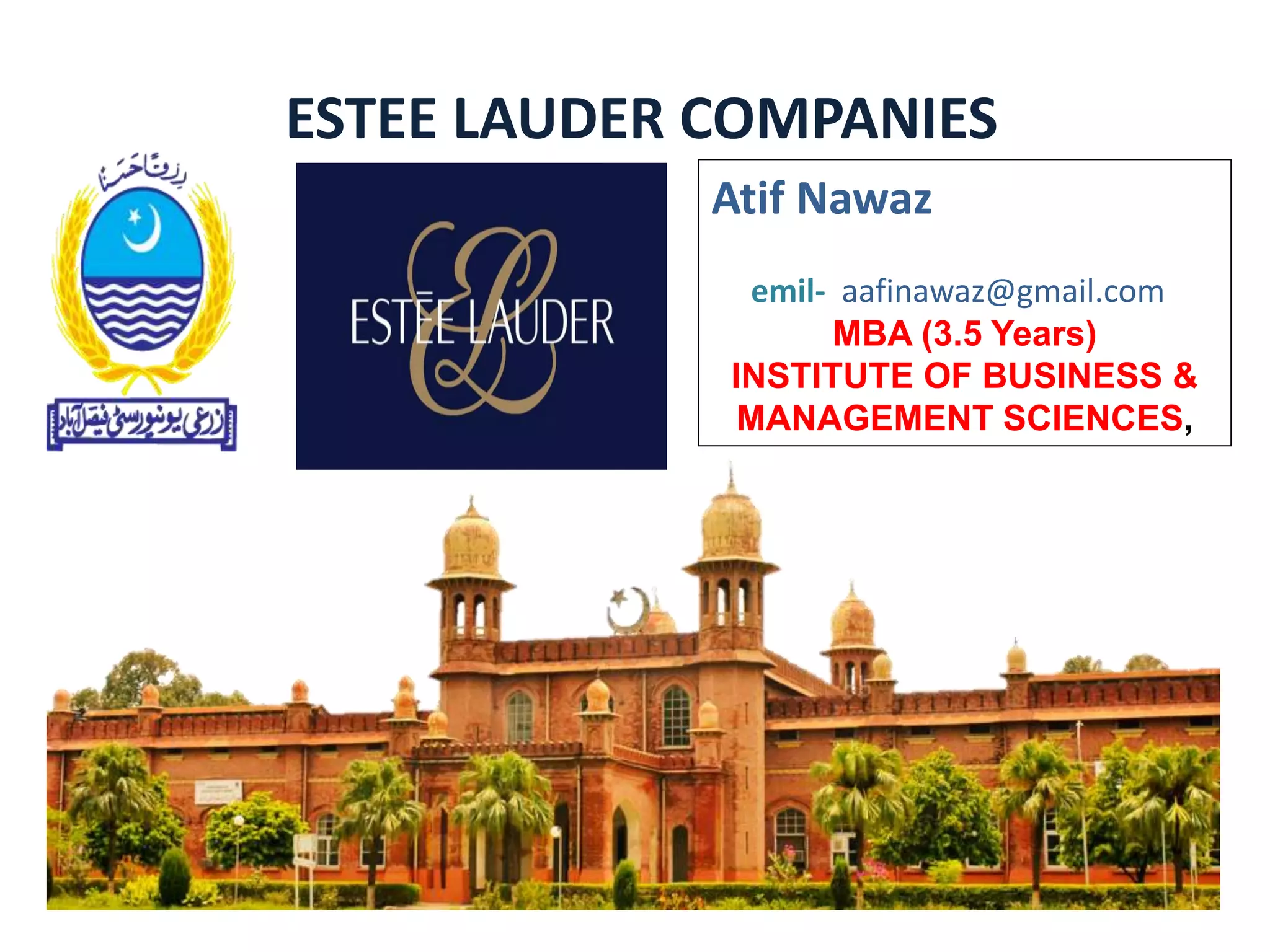 Estee lauder companies | PPTX