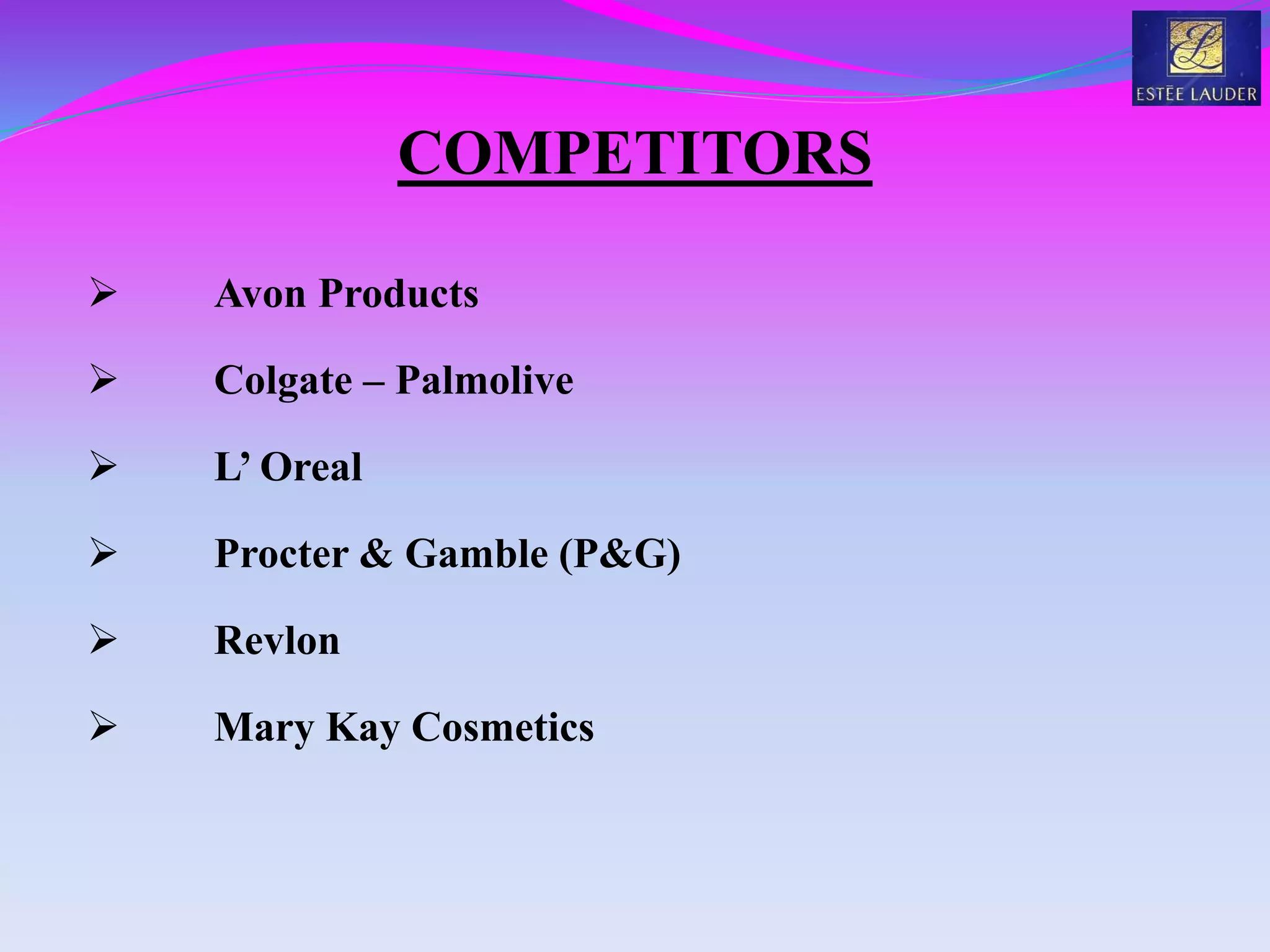 Estee lauder Strategic Management ppt | PPT