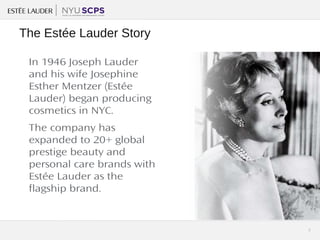 Estee Lauder Consumer Behavior Project | PPT