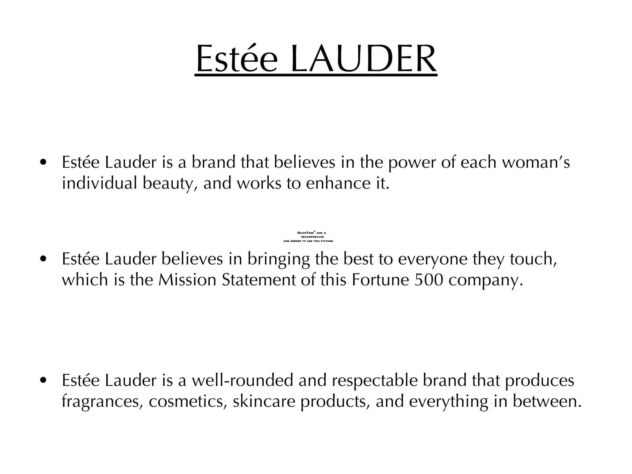 Estee lauder ppt | PPT