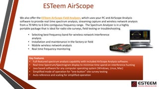 ESTeem Industrial Wireless Radio Product Overview | PDF